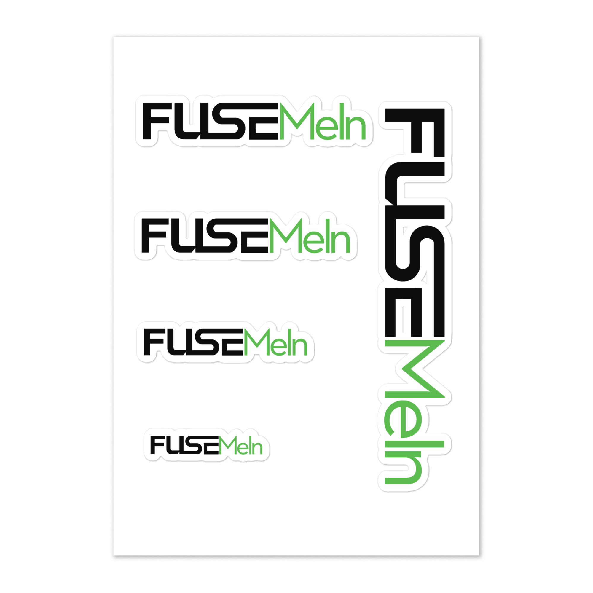 Fuse Me In Sticker Sheet - Fuse Me In Shop